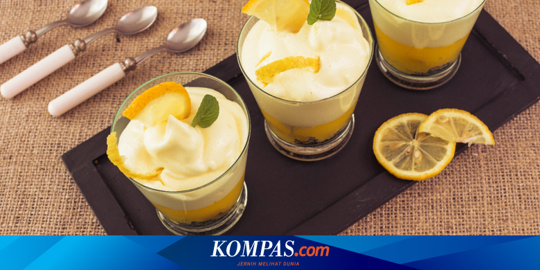 Resep Lemon Sorbet, Dessert Segar dan Ringan dari Putih Telur