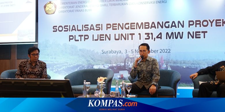 Ditjen EBTKE Targetkan PLTP Blawan Ijen Unit 1 Beroperasi pada 2024