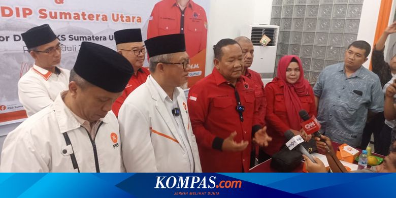PDIP dan PKS Sumut Bertemu, Sinyal Kuat Berkoalisi di Pilkada Sumut