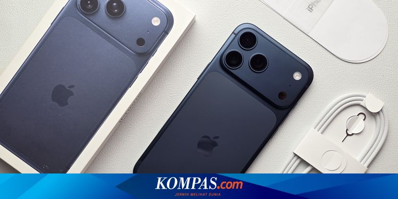 Kesan Pertama Pegang iPhone 17 Pro Max, Bodi Besar dan Layar Lega