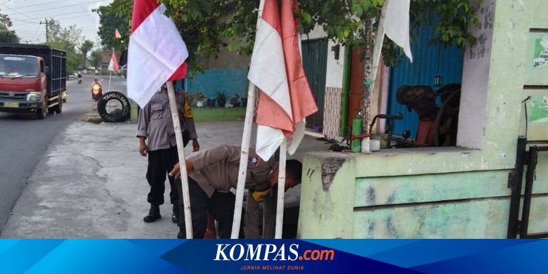Marak Pencurian Bendera Merah Putih Di Klaten Polisi Sudah Diganti