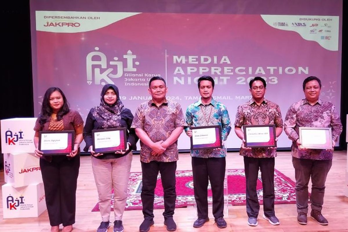 Gelar Media Appreciation Night 2023, Jakpro Apresiasi Karya Insan Jurnalis dan Media Nasional ...