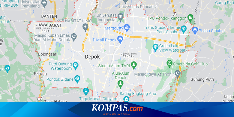 Daftar Kecamatan, Kelurahan dan Kode Pos di Depok