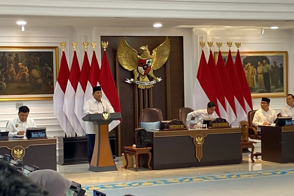 Prabowo: Harga Saham Boleh Naik Turun, tapi Kalau Pangan Aman, Negara Aman