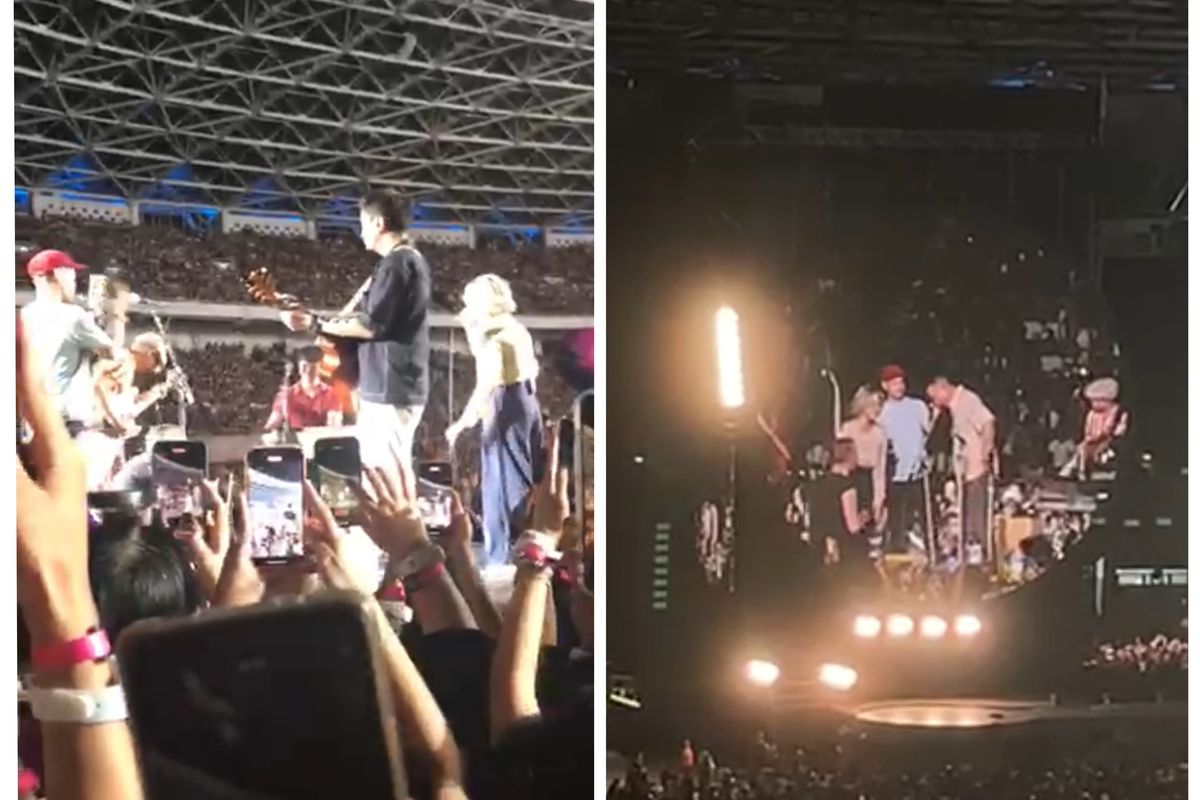 Coldplay Kejutkan Penonton dengan Hadirkan MALIQ & D’Essentials