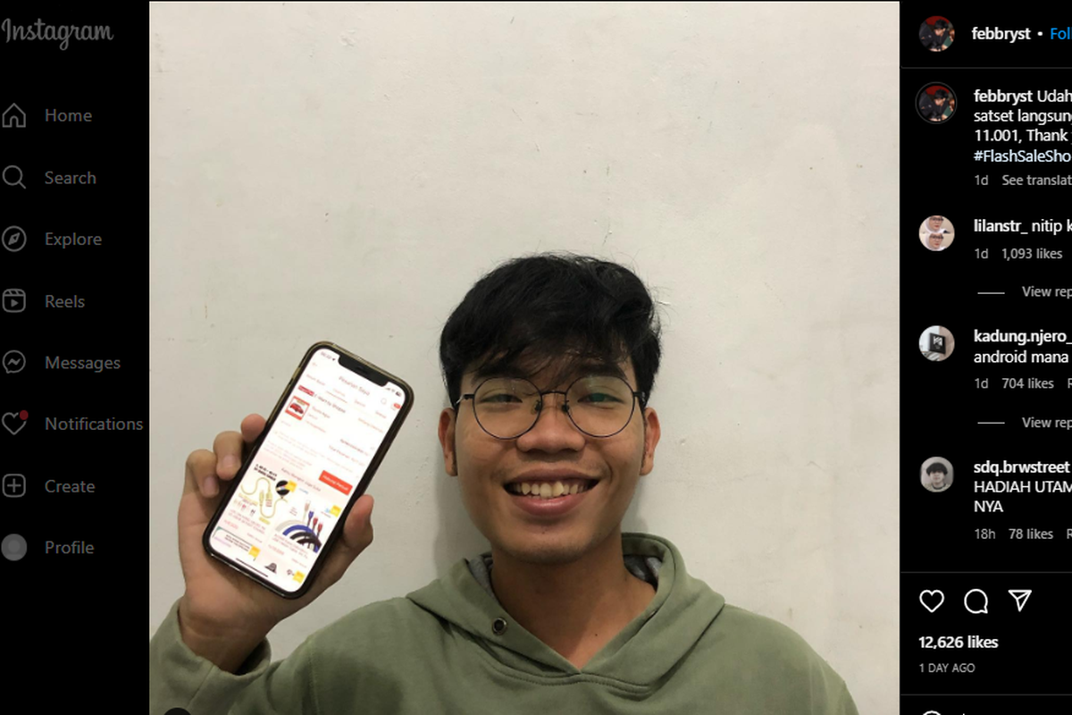 Cerita Febry, Menang Flash Sale Shopee Mobil Toyota Agya Seharga Rp 11.001