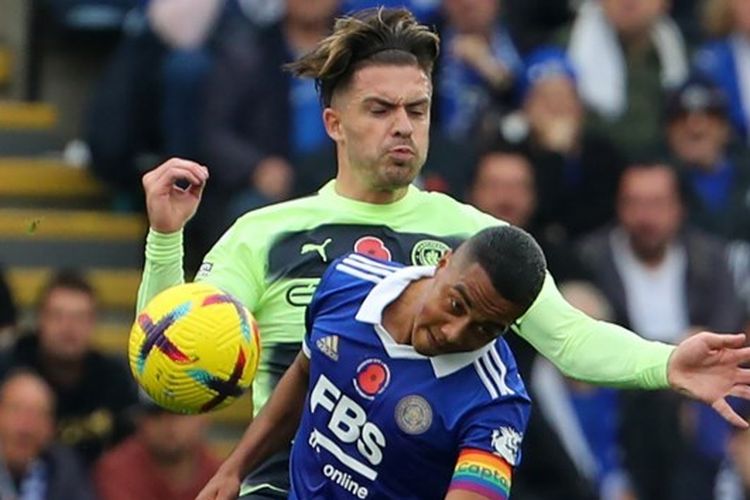 Foto : HT Leicester Vs Man City: Tanpa Erling Haaland, Citizens Buntu