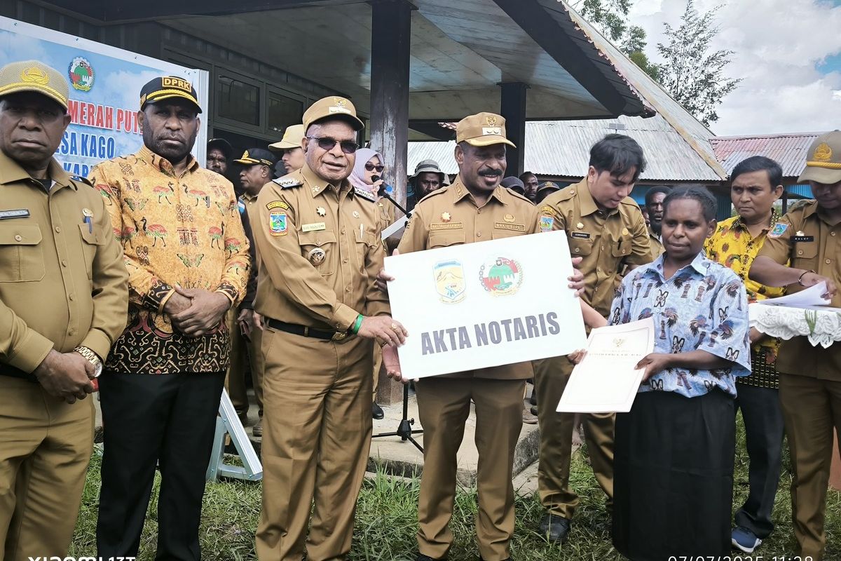 Pertama Kali Koperasi Merah Putih Hadir di Puncak Papua Tengah