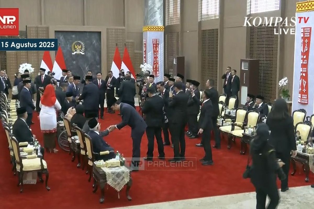 SBY Salami Jokowi hingga Istri Gus Dur Jelang Sidang Tahunan MPR