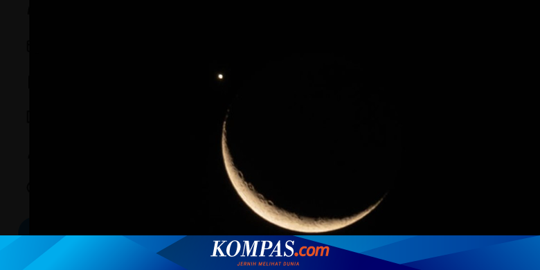 Ramai soal Bulan dan Venus Berdekatan di Langit, Fenomena Apa Itu?