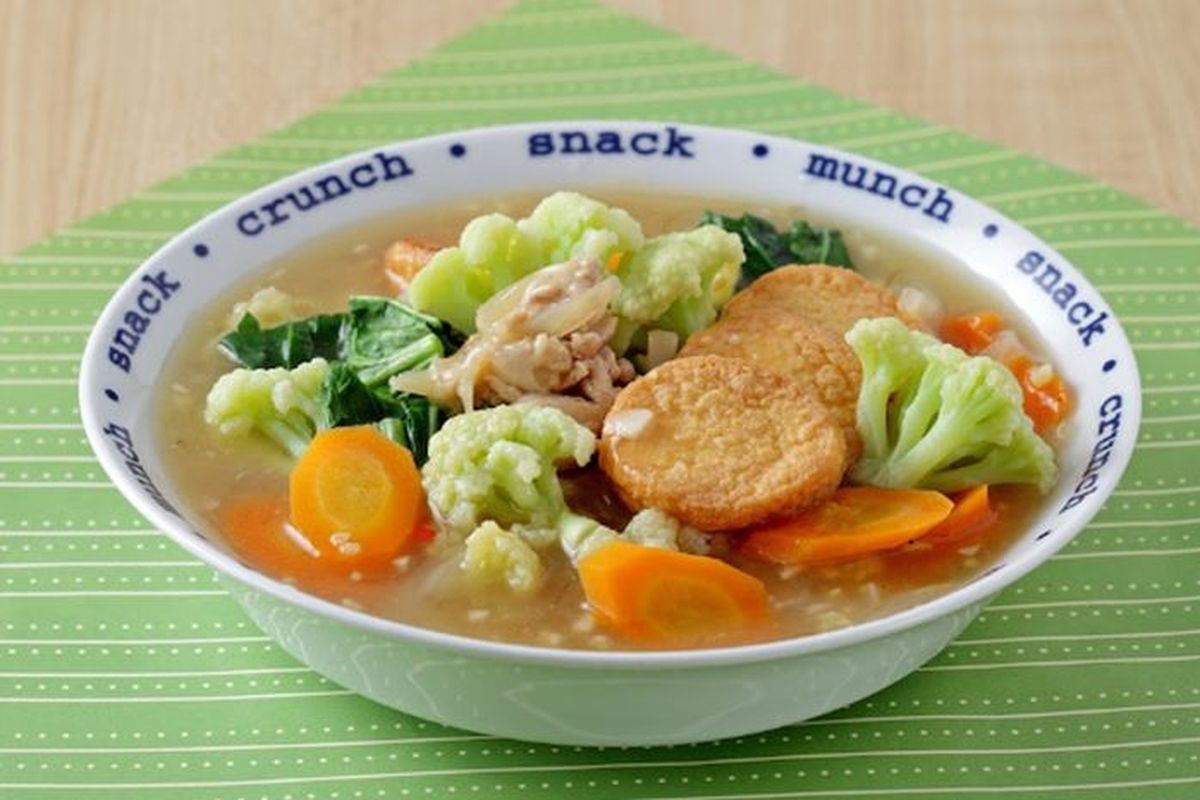 Resep Sapo Tahu Ayam Rumahan, Ide Menu Sahur Sehat