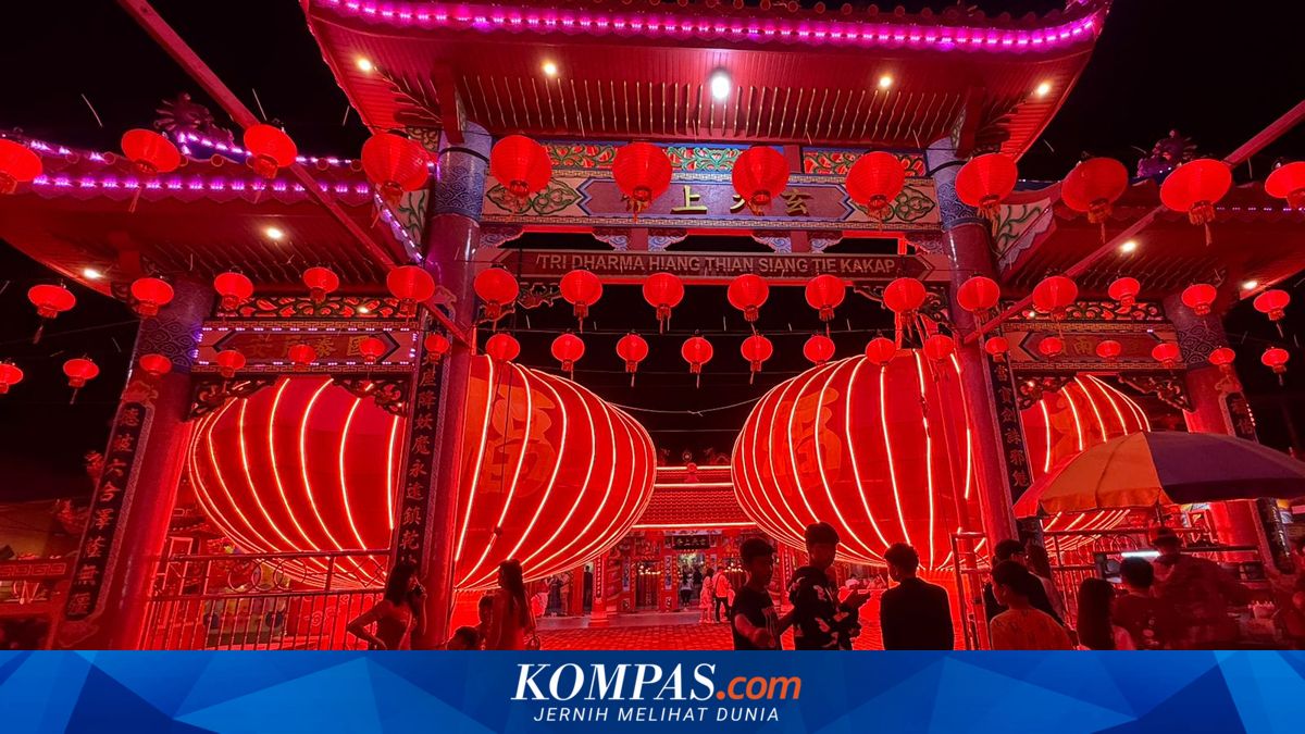 Lampion Raksasa Meriahkan Imlek di Kubu Raya Kalbar, Jadi Simbol ...