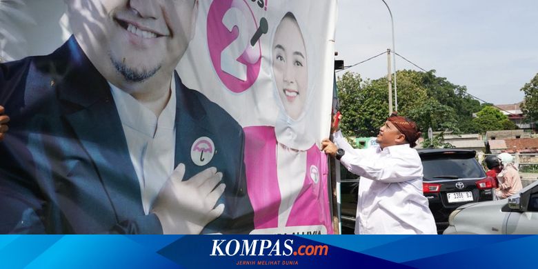 Masuki Masa Tenang, Atang Copot Sendiri APK yang Terpasang Saat ...