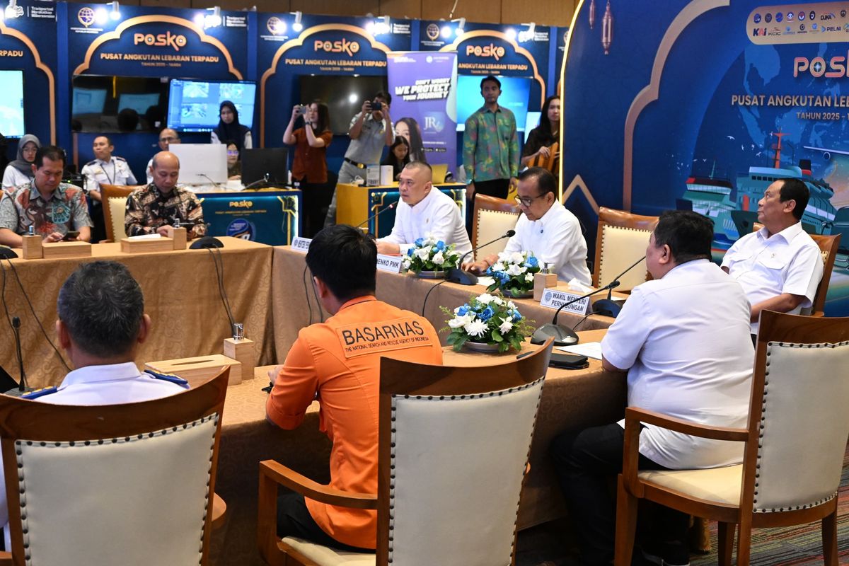 Menhub dan Menko PMK Pantau Arus Mudik Melalui CCTV dan Drone, Pergerakan Telah Mencapai 30 Persen