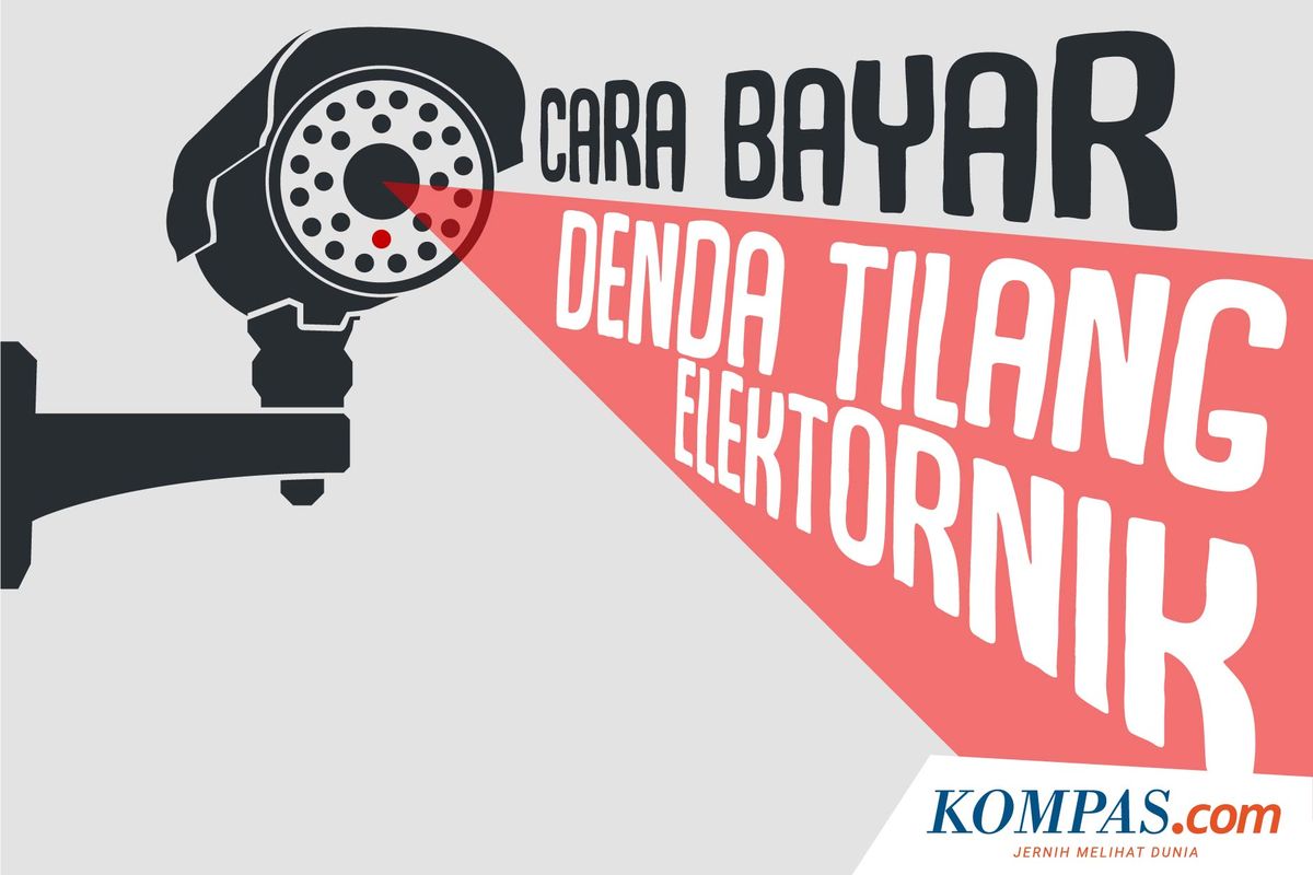 INFOGRAFIK: Cara Bayar Denda Tilang Elektronik