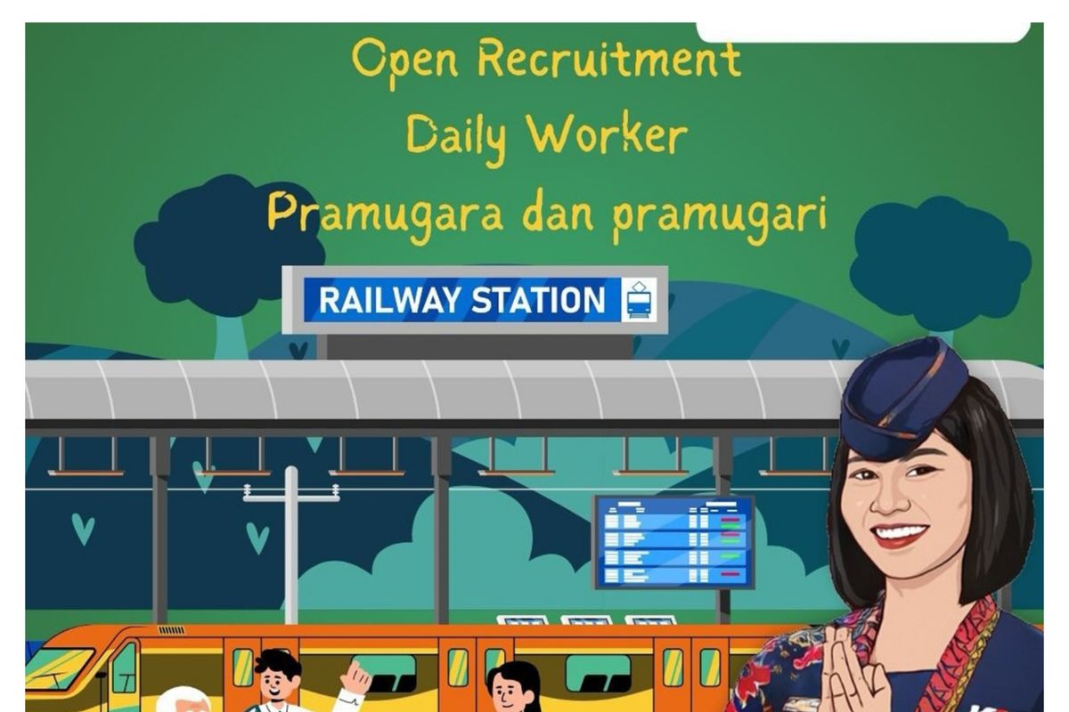 Anak Usaha PT KAI Buka Lowongan Kerja Pramugara-Pramugari 2025, Lulusan SMA Bisa Daftar