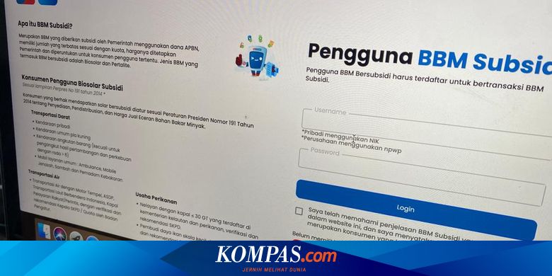 Beli Solar Subsidi di 234 Wilayah Wajib Pakai QR Code, Ini Cara Mendapatkannya di subsiditepat ...