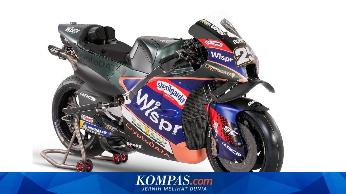 RNF Aprilia Tim MotoGP Terakhir yang Melansir Penampakan Motor