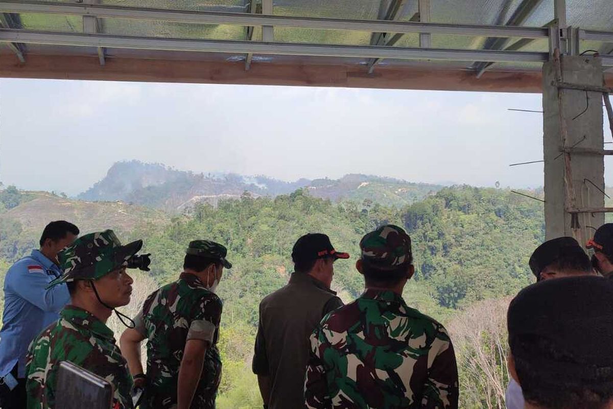 Karhutla di Rokan Hulu Sulit Dipadamkan Melalui Darat, BNPB Kerahkan Helikopter "Water Bombing"