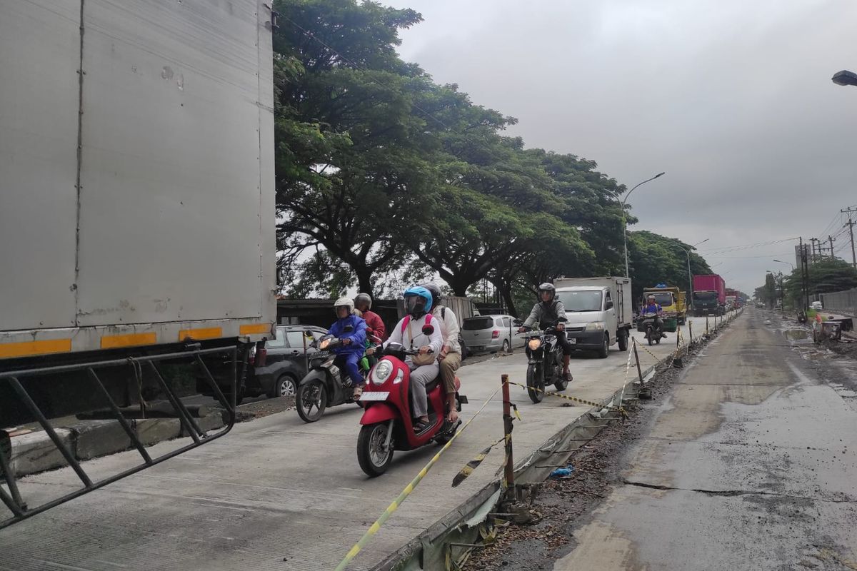 Jalan Beton Baru Lajur Cepat Pantura Trengguli Demak Dibuka, Lalu ...