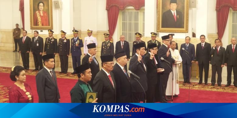 Presiden Lantik Struktur Kompolnas Periode 2016-2020