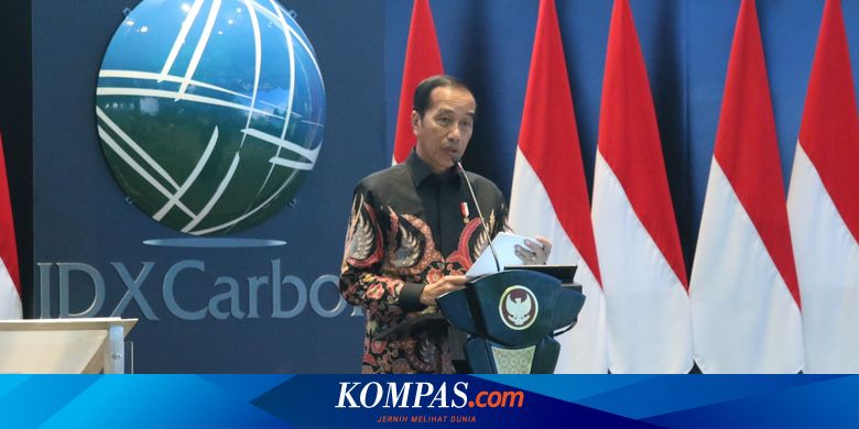 Resmikan Bursa Karbon Indonesia, Jokowi: Potensinya Rp 3.000 Triliun, Bahkan Lebih...