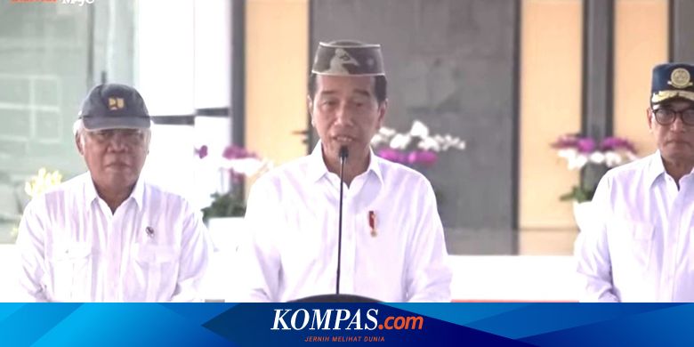 Jokowi Resmikan Bandara Panua Pohuwato di Gorontalo yang Telan Biaya Rp 437 Miliar