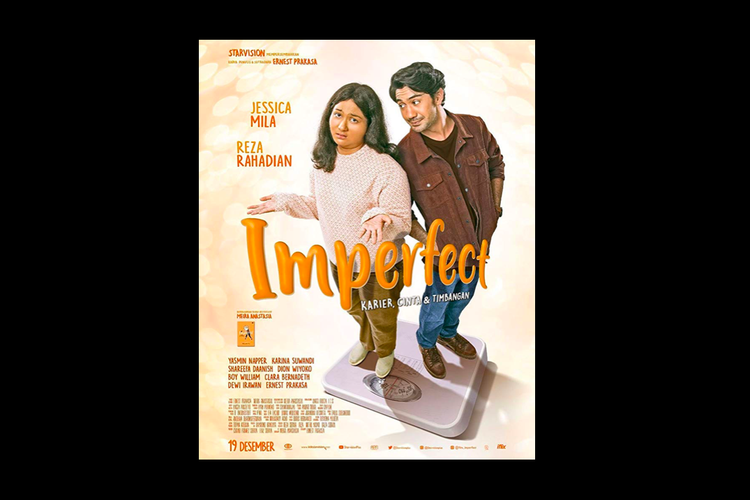 Foto : Sinopsis Imperfect, Jessica Mila Hadapi Body Shaming