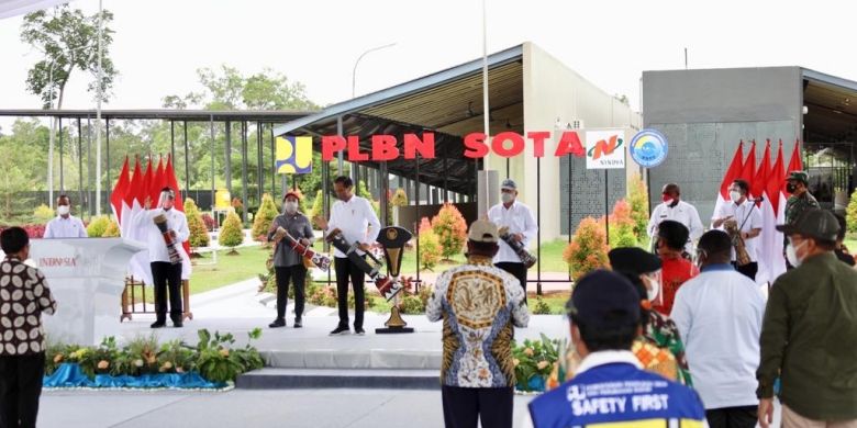 Jokowi Inaugurates Second Cross-Border Post in Indonesia’s Papua to ...
