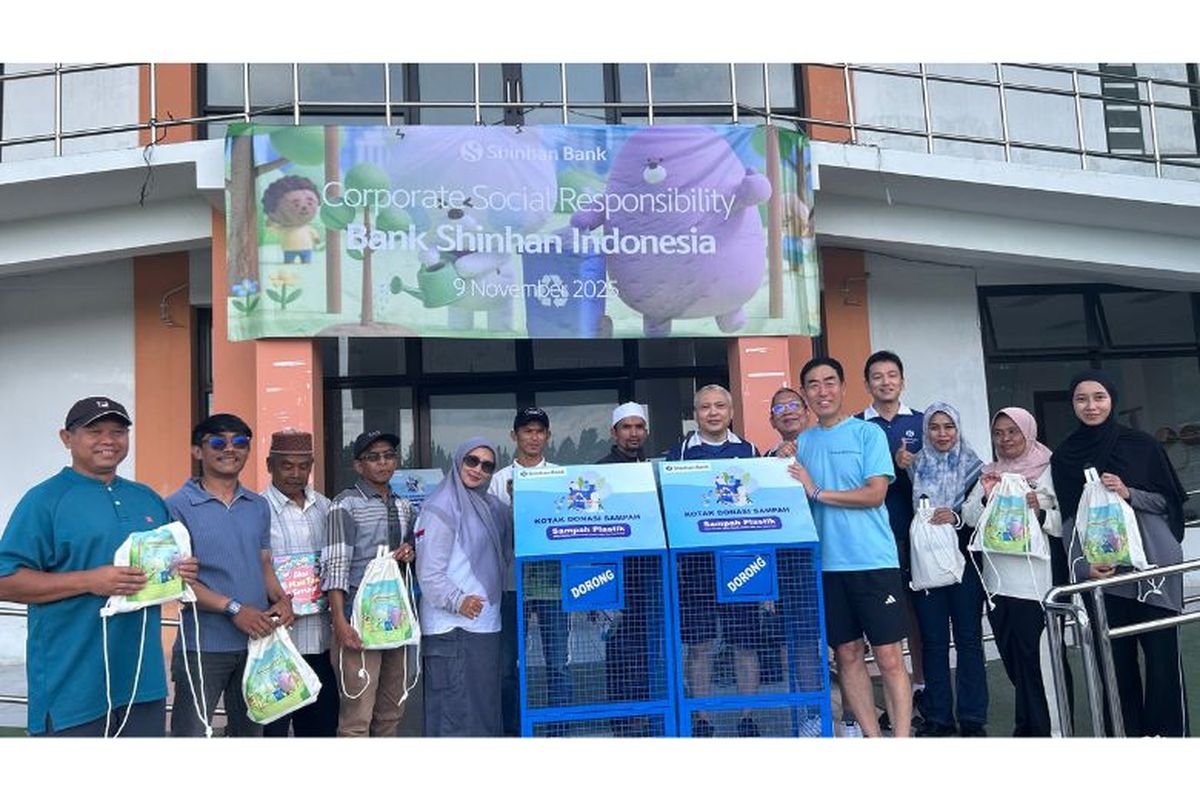 Bank Shinhan Indonesia Tanam Semangat Keberlanjutan lewat Kegiatan CSR ...