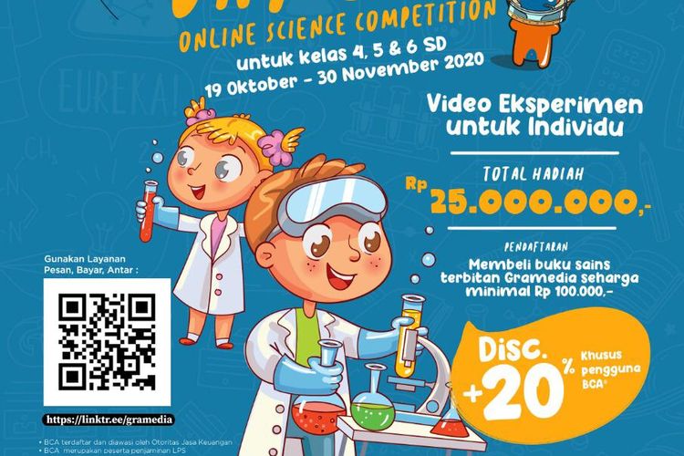 "Gramedia Science Day 2020", Ajak Anak Mencintai Dunia Sains