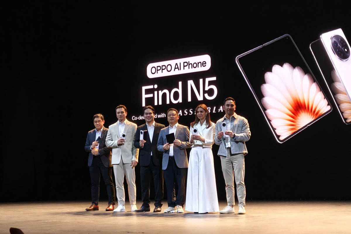Ponsel Lipat Oppo Find N5 Resmi di Indonesia, Ini Harganya