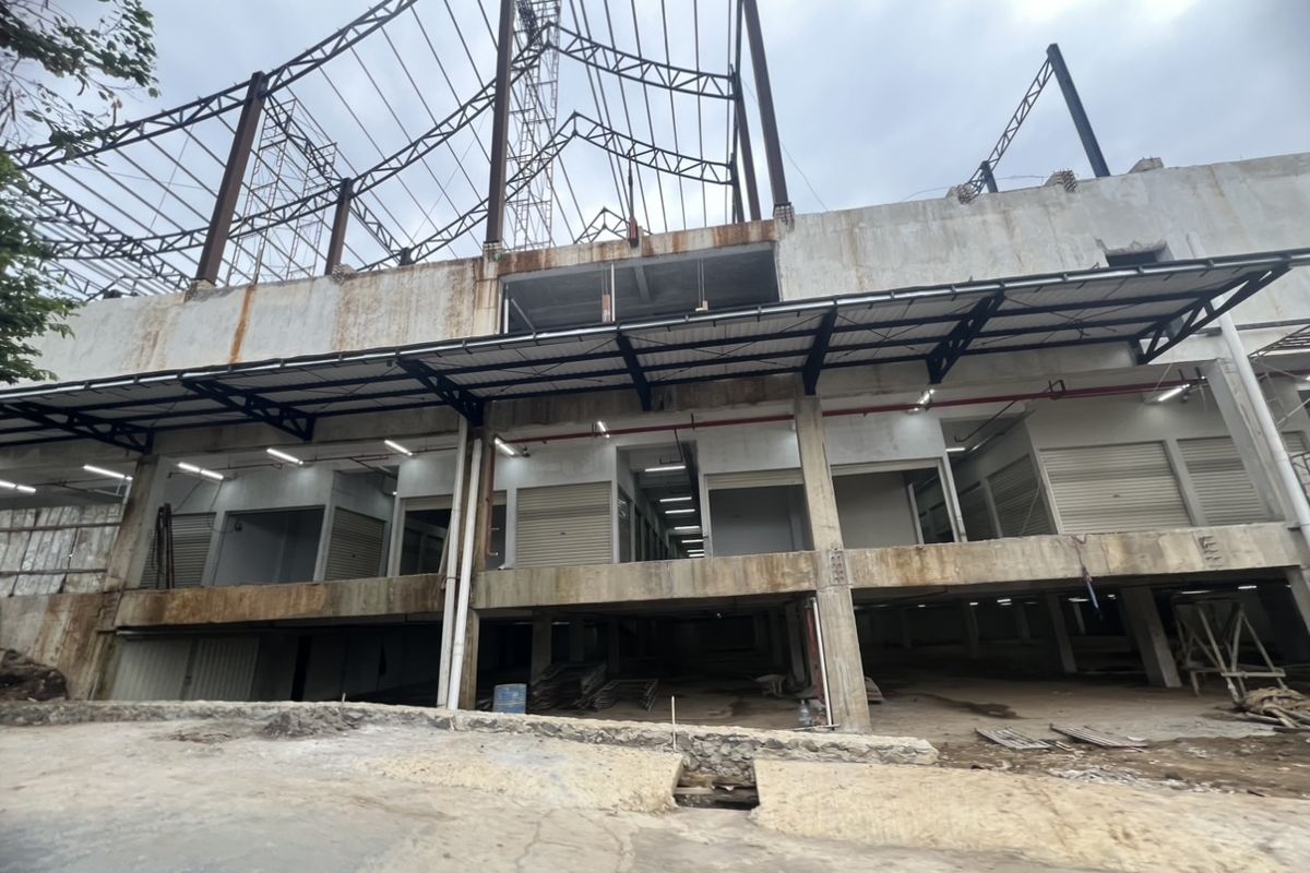Progres Revitalisasi Pasar Sukasari Bogor Capai 90 Persen, 2 Bulan ...