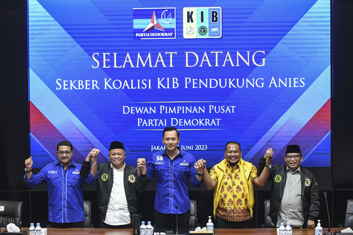 BERITA FOTO: AHY Desak Koalisi Perubahan Tetapkan Cawapres Anies