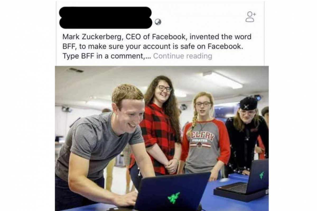 Ketik "BFF" untuk Cek Keamanan di Facebook, Hoaks atau Fakta?