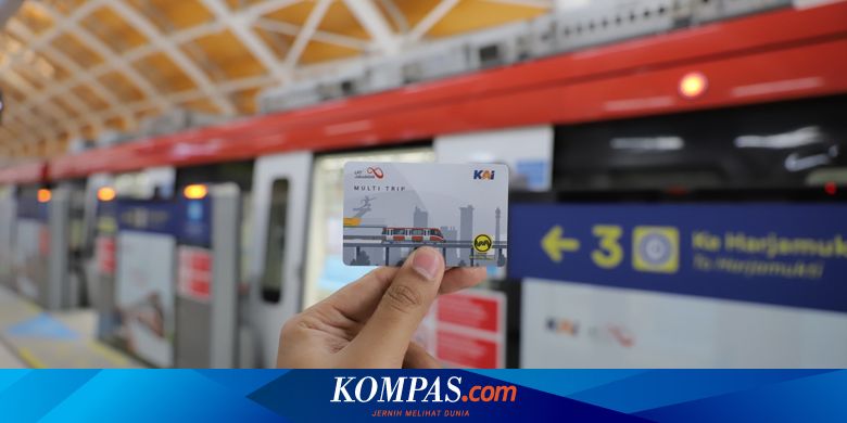 Cara Pembayaran dan Tarif Tiket LRT Jabodebek, Hanya Bisa Non-Tunai