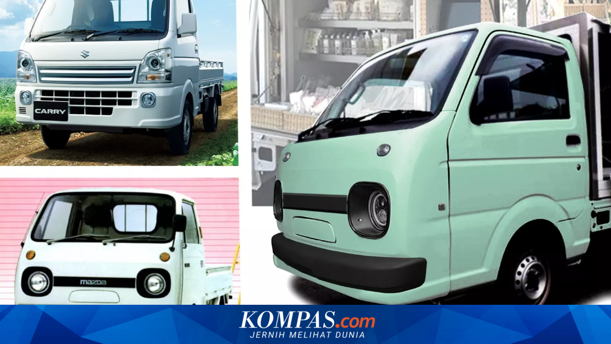 Modifikasi Suzuki Carry Berwajah Mazda Porter Cab