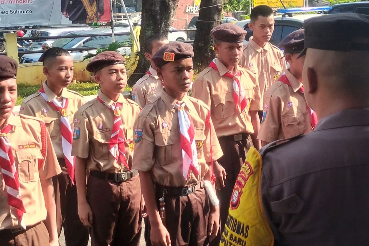 Pelajar Terlibat Tawuran di Tangsel Dibina, Kenakan Seragam Pramuka