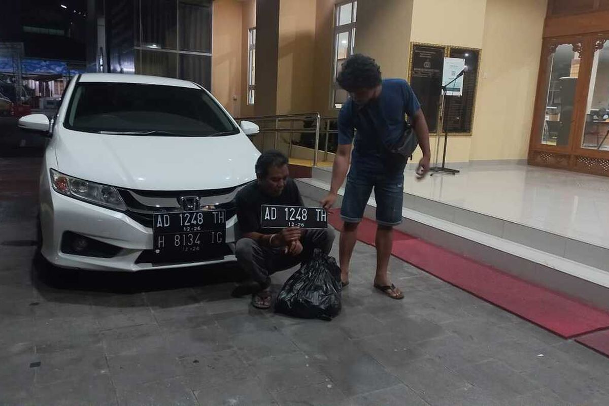 Resmob Polresta Solo Tangkap Warga Semarang, Curi Mobil Modus Ganti Pelat