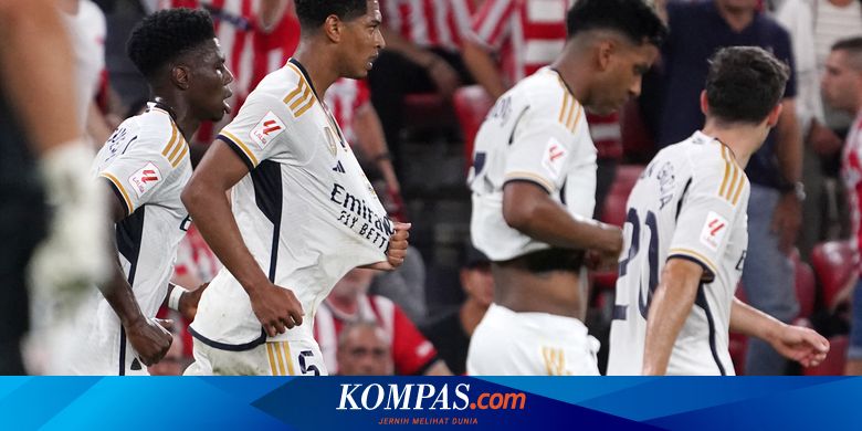 Hasil Bilbao Vs Madrid, Rodrygo-Bellingham Bawa Los Blancos Curi 3 Poin