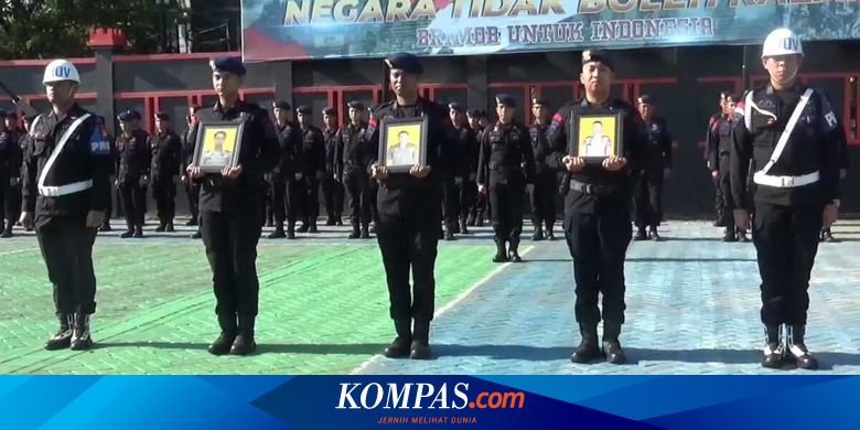 3 Anggota Brimob Polda Sulsel Dipecat, Terlibat Kasus Narkoba dan Desersi