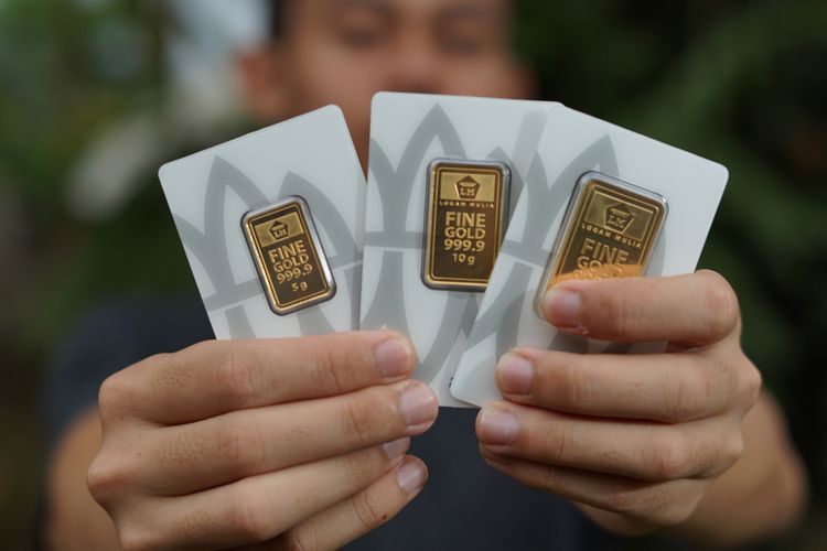 Foto : Naik Lagi Rp 12.000 Per Gram, Cek Rincian Harga Emas Antam 19 ... Foto : Naik Lagi Rp 12.000 Per Gram, Cek Rincian Harga Emas Antam 19 ...