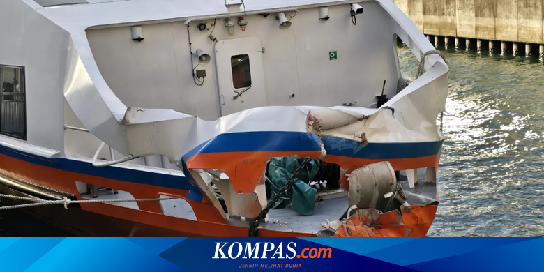 Kapal Feri dari Batam Tabrakan dengan Tanker di Perairan Singapura, 165 ...