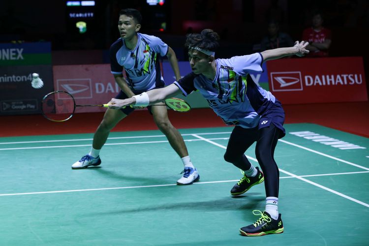 BERITA FOTO: Duel Dramatis, Fajar/Rian Gagal ke Semifinal