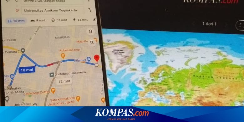 Google Maps Bikin Kesasar? Begini Cara Kerjanya