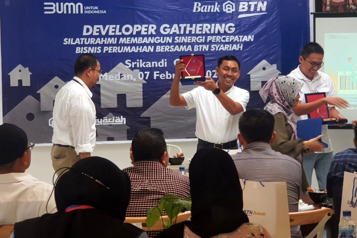 Penjualan Meroket, Kota Mandiri Bekala Raih Penghargaan dari BTN