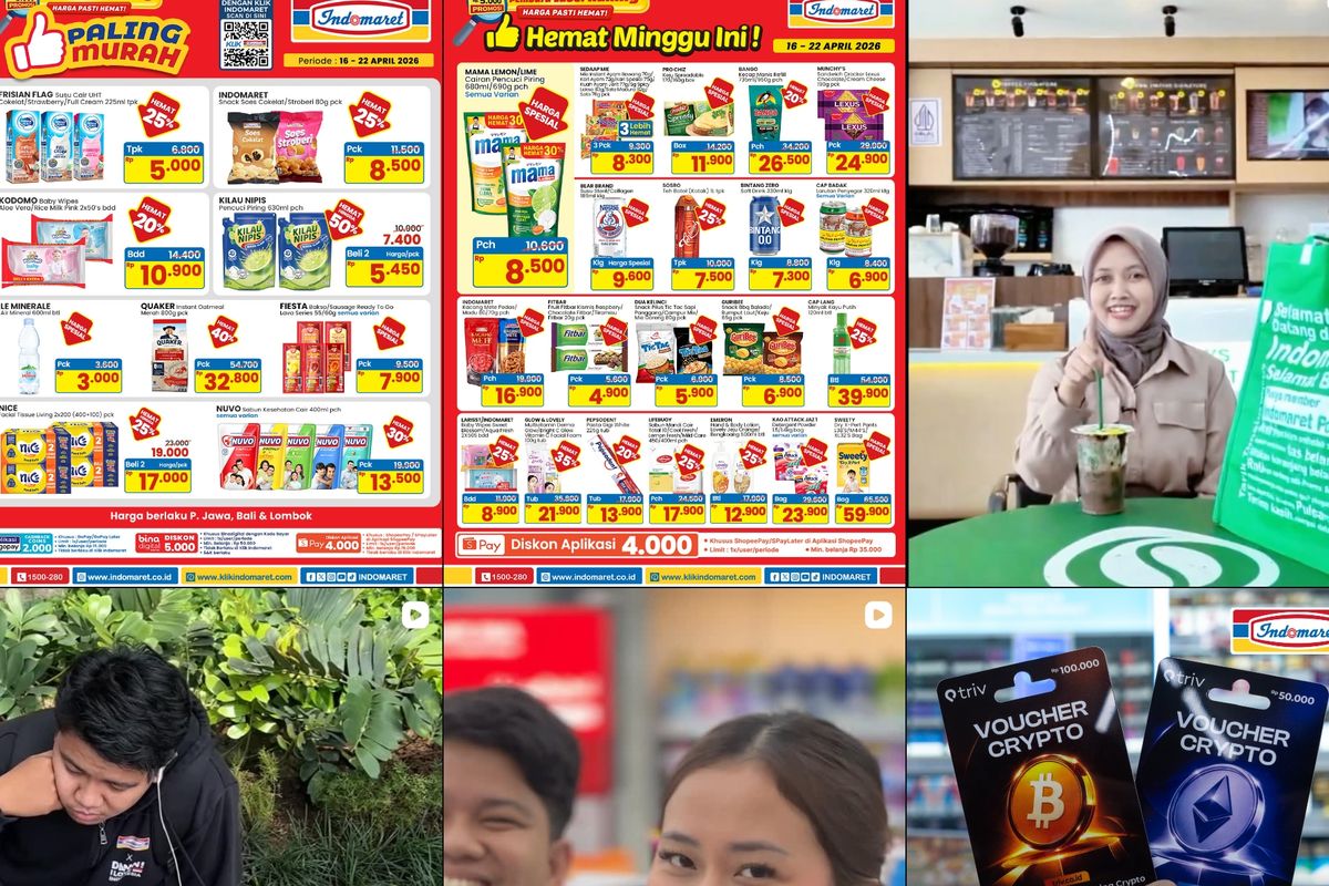 Promo Indomaret Hari Ini 3 Mei 2026, Promo Double Date Beli 1 Gratis 1