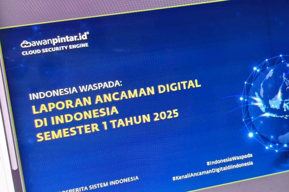Riset: Semester I 2025, Indonesia Alami 133,4 Juta Serangan Siber