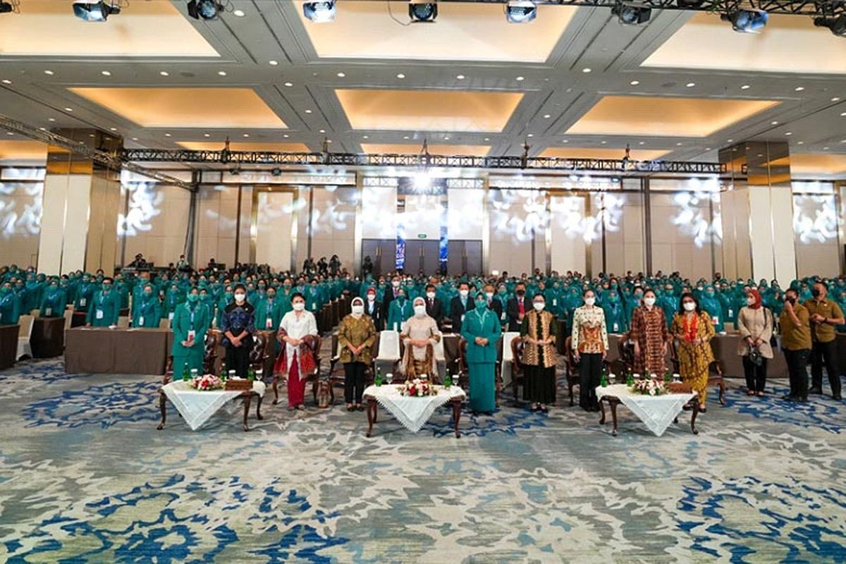 Ketum TP-PKK Pusat Minta Pengurus di Daerah Tidak Ragu Susun Program 2023