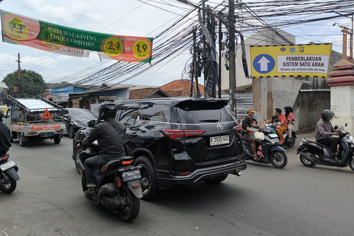Mengapa Pemkot Tangsel Uji Coba Sistem Satu Arah di Pondok Cabe?